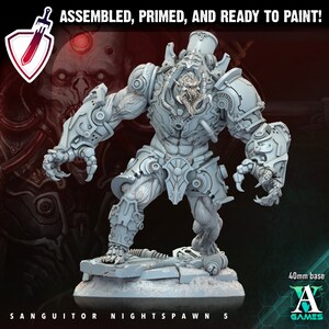 Sanguitor Nightspawn | Miniatures by Archvillain Games | Resin Mini for ...