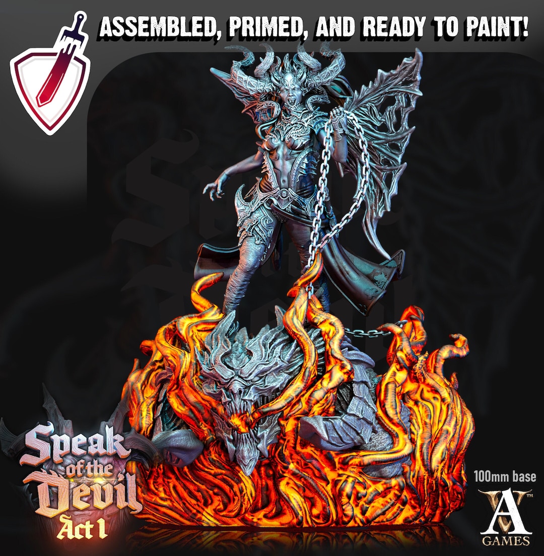 Fierna | Miniatures by Archvillain Games | Resin Mini for Tabletop ...