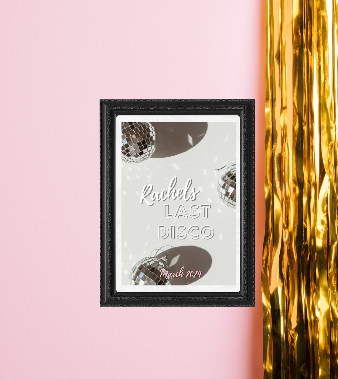 Hen Do Welcome Sign Hen Do Last Disco Hen Do Last Disco Bachelorette ...