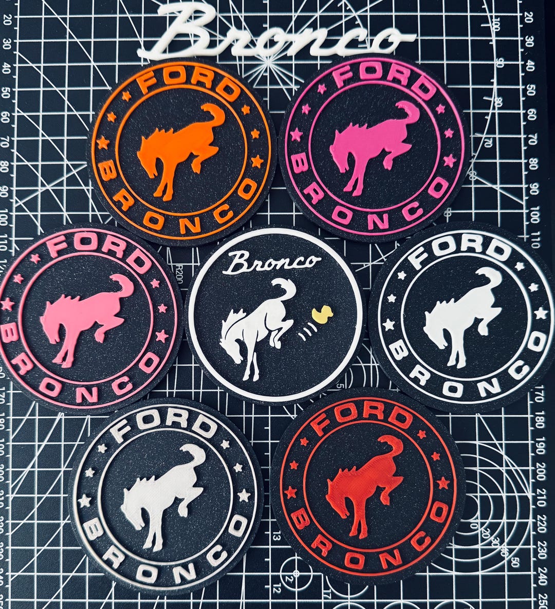 Bronco & Bronco Sport - Car Coasters (set of 2) - Etsy