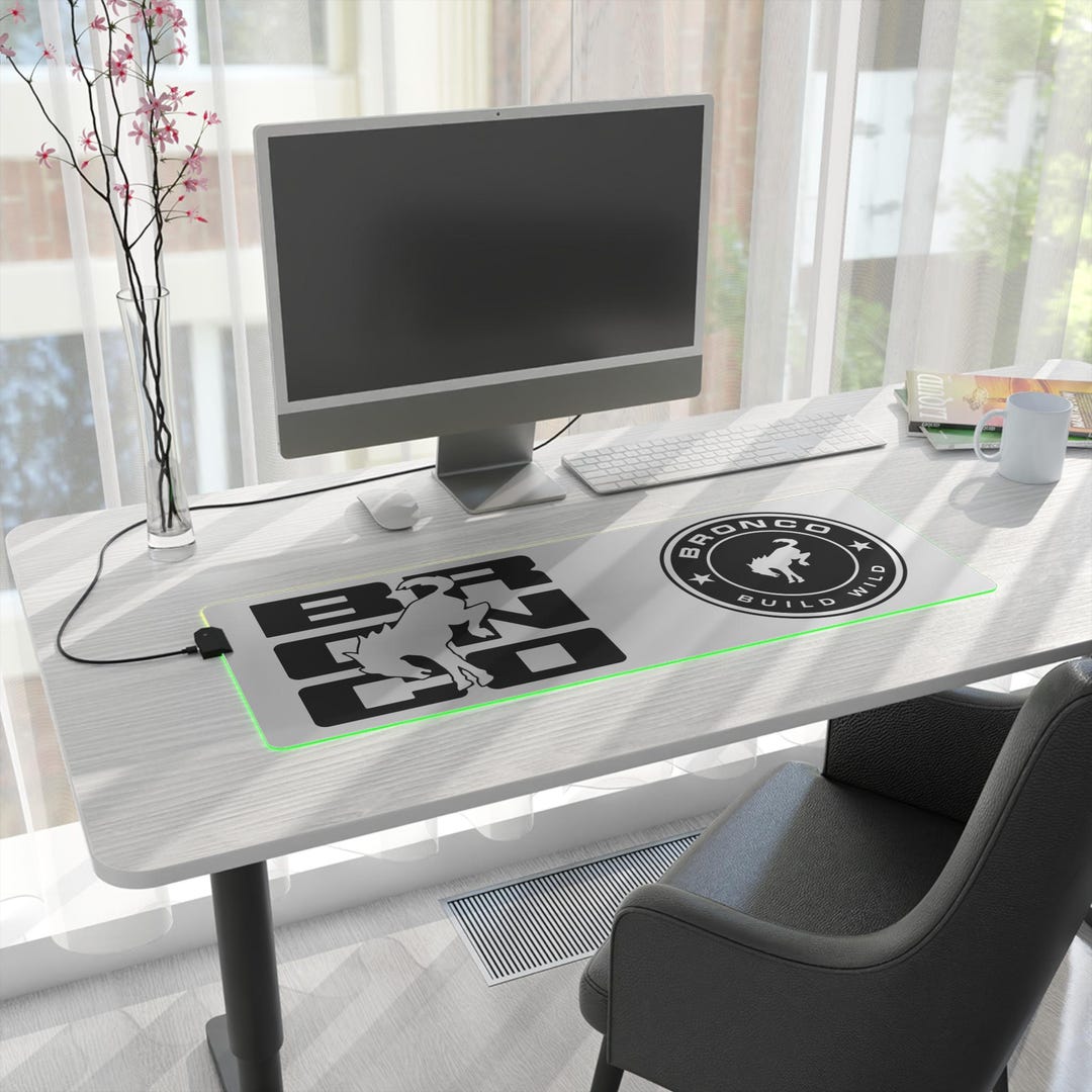 Ford Bronco LED Mouse Pad: RGB Desk Accessory - Etsy