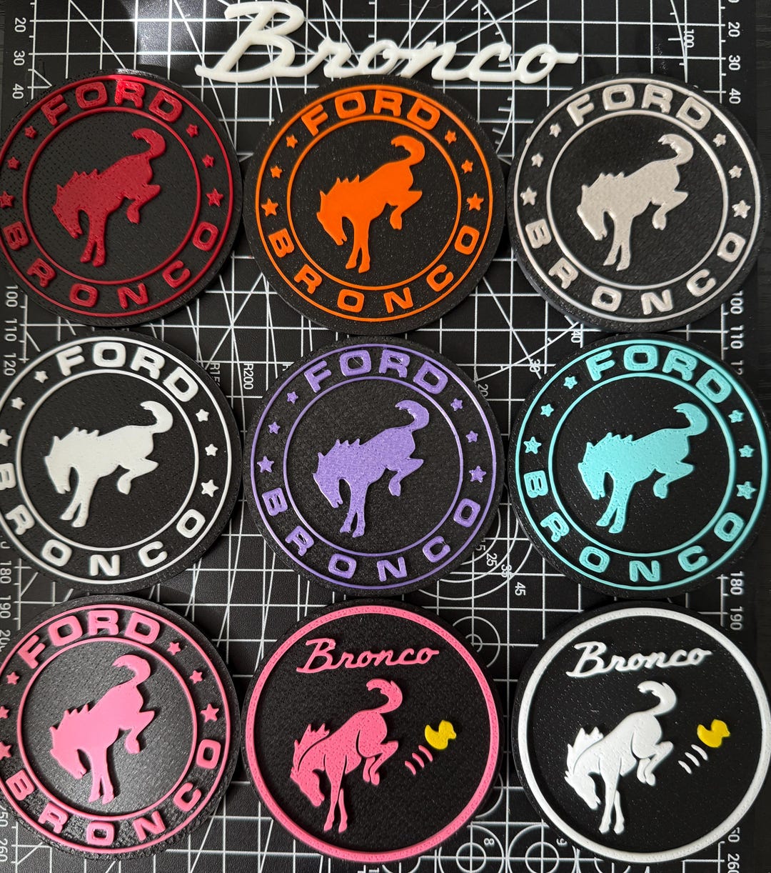 Bronco & Bronco Sport - Car Coasters (set of 2) - Etsy