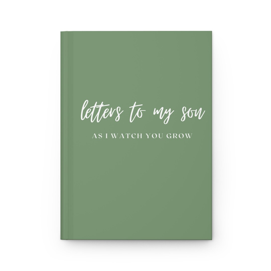 Letters to My Son as I Watch You Grow Journal - Etsy