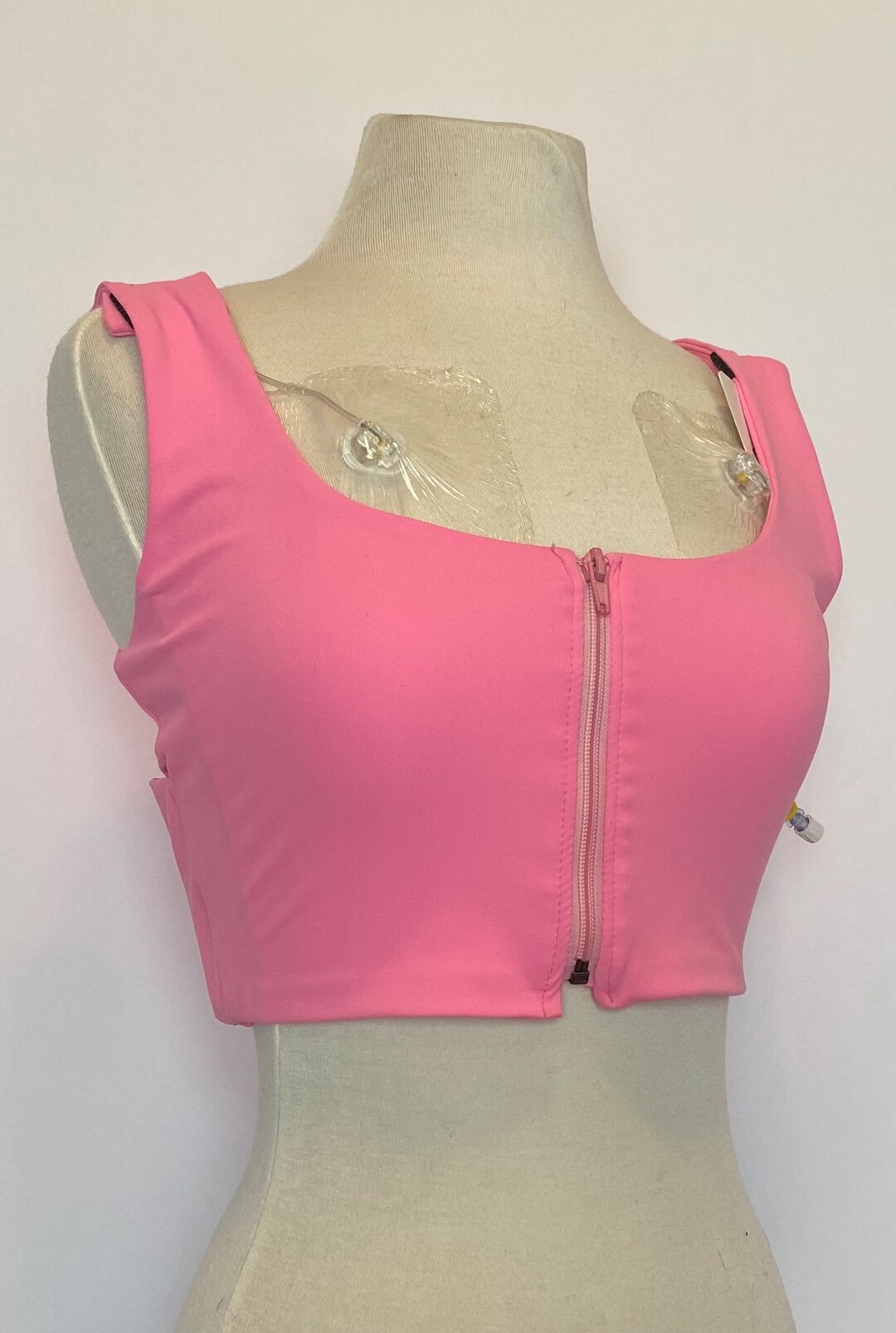 Central Line, Mastectomy or Post Surgery Accessible Sports Bra - Etsy