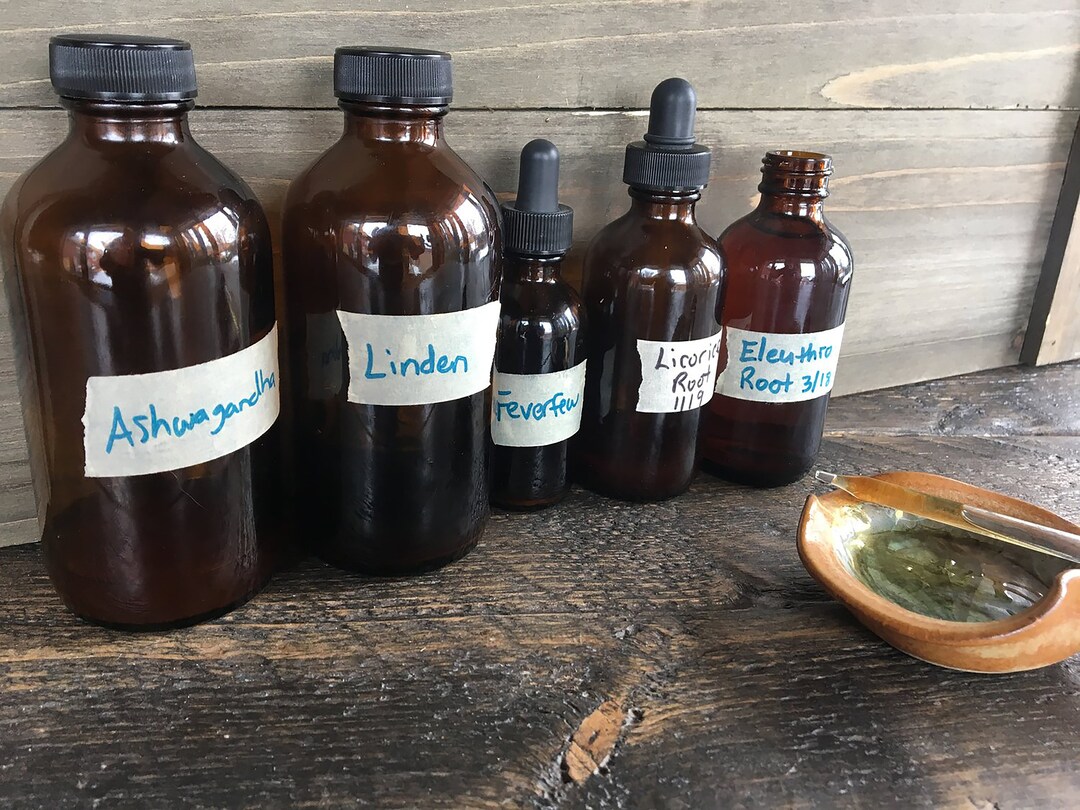 Make Your Own Tincture Blend, Organic Wild Crafted Herbal Tinctures ...