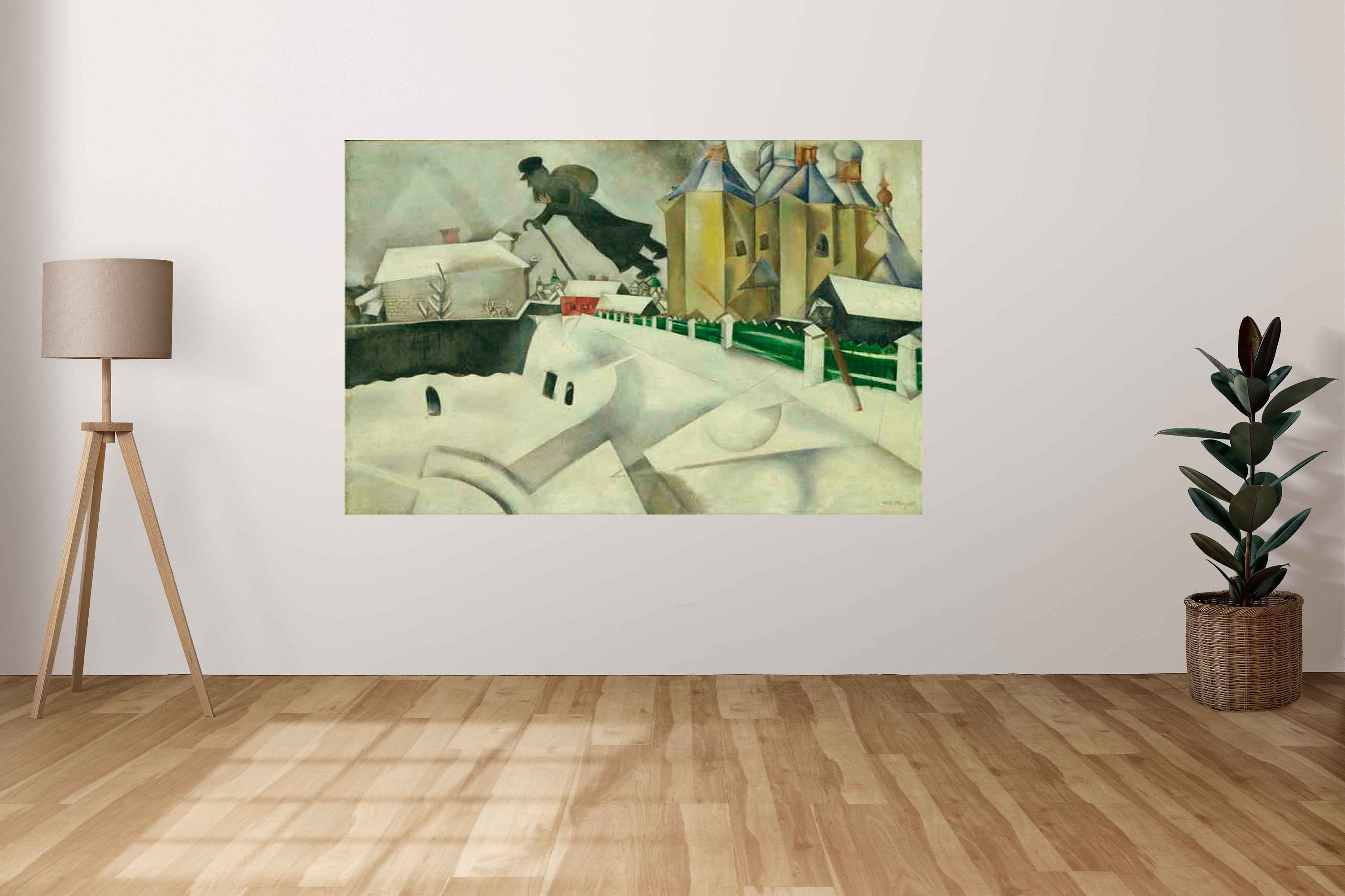 Marc Chagall Over Vitebsk Canvas Wall Art,fine Art Print Home Decor ...