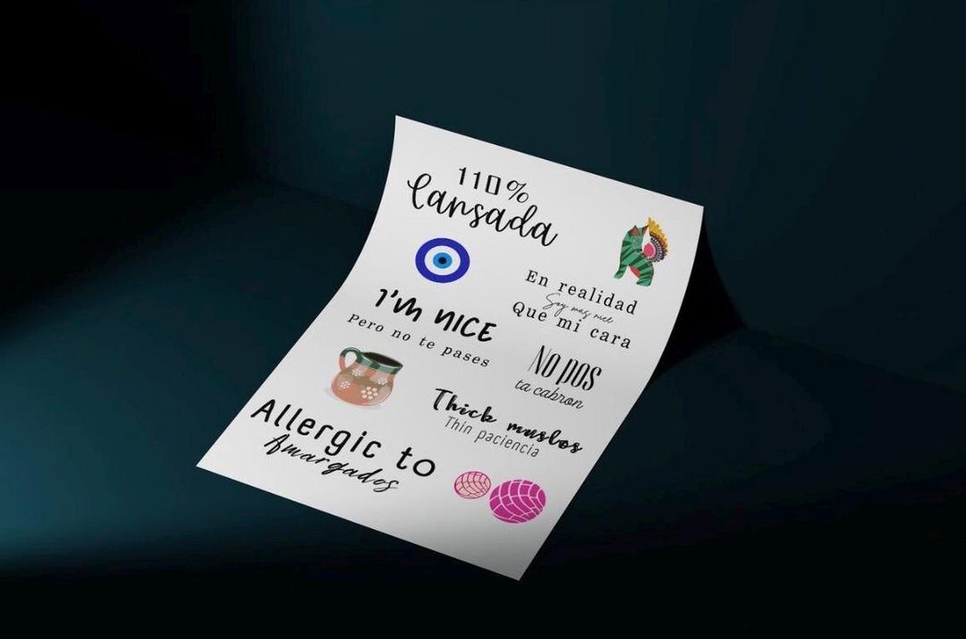 Cálmate Sticker Pack PNG FILE - Etsy