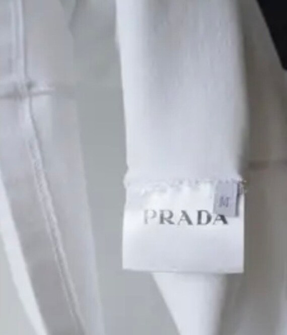 camiseta blanca Prada - Gem