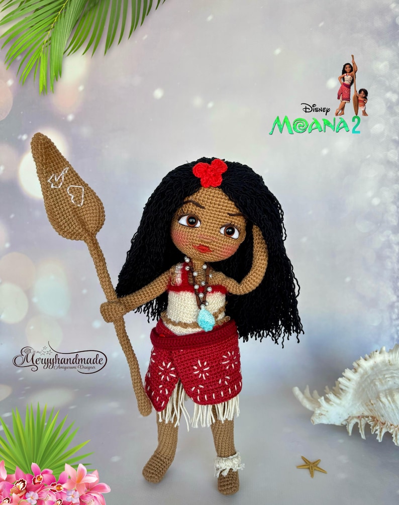Moana Doll Crochet Toys Amigurumi Toys Amigurumibaby Stuffed ...