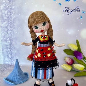Angelina Doll Pattern Tutorial Amigurumi English Pdf PDF Crochet ...