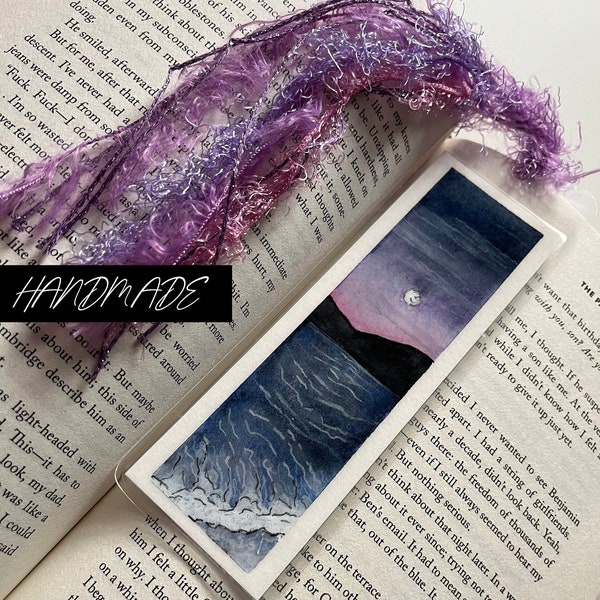 Watercolor Bookmark - Etsy