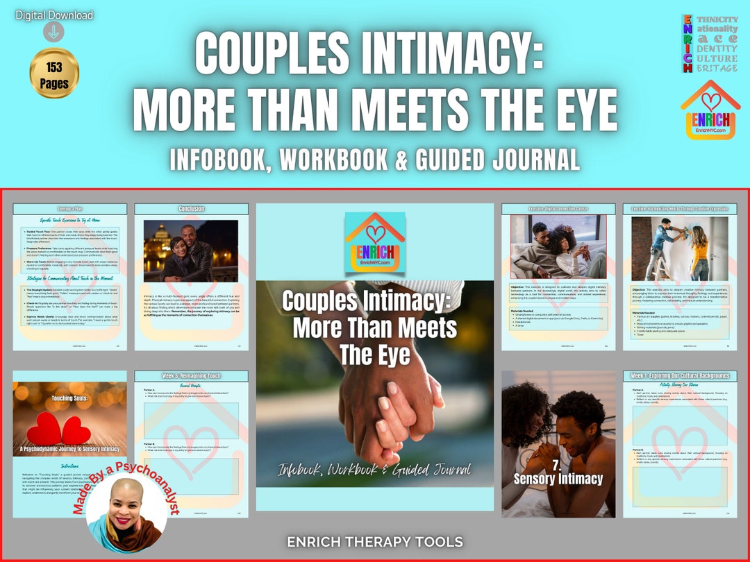 Couples Intimacy Infobook Guided Journal Self Assessment - Etsy