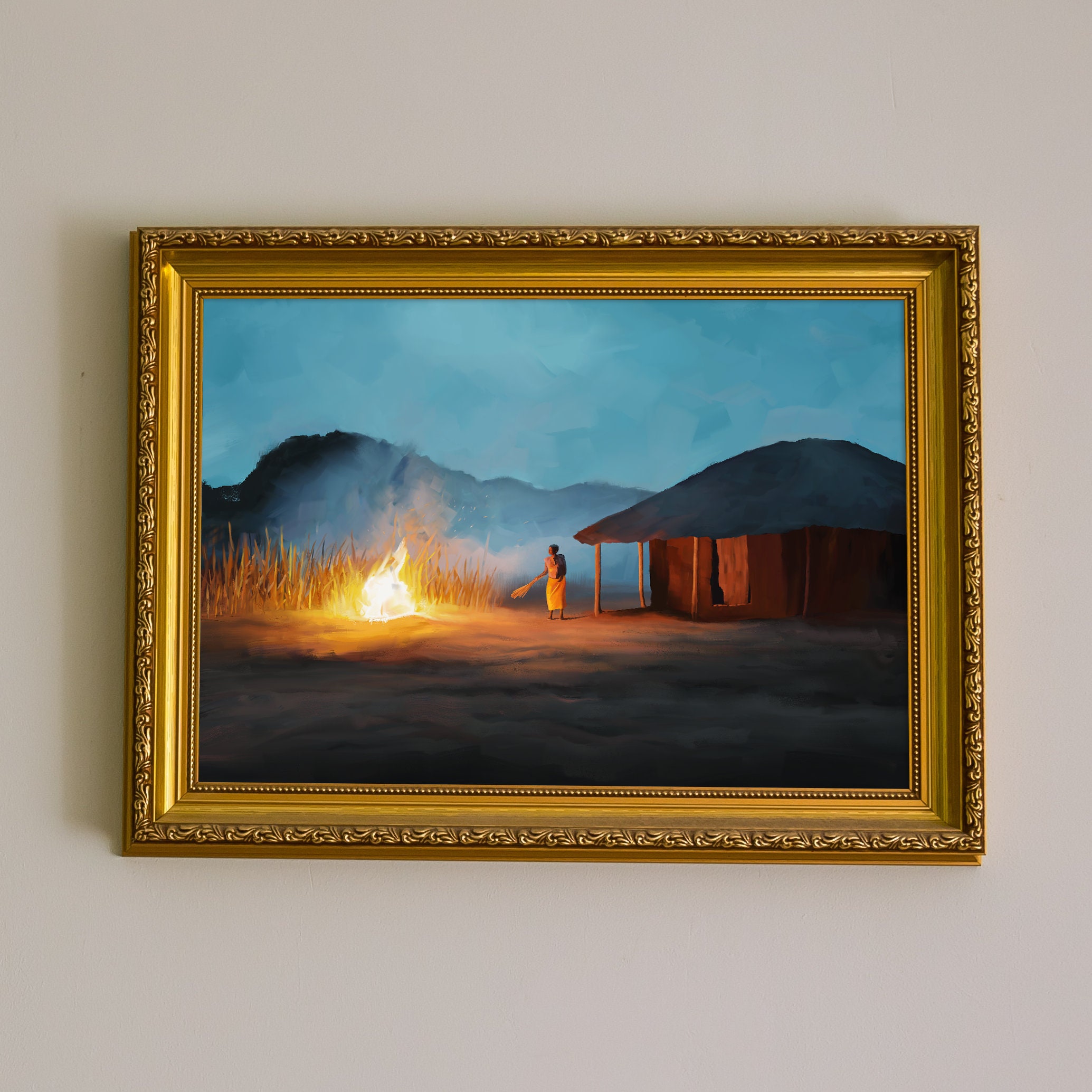 African Digital Fine Art Print - Etsy