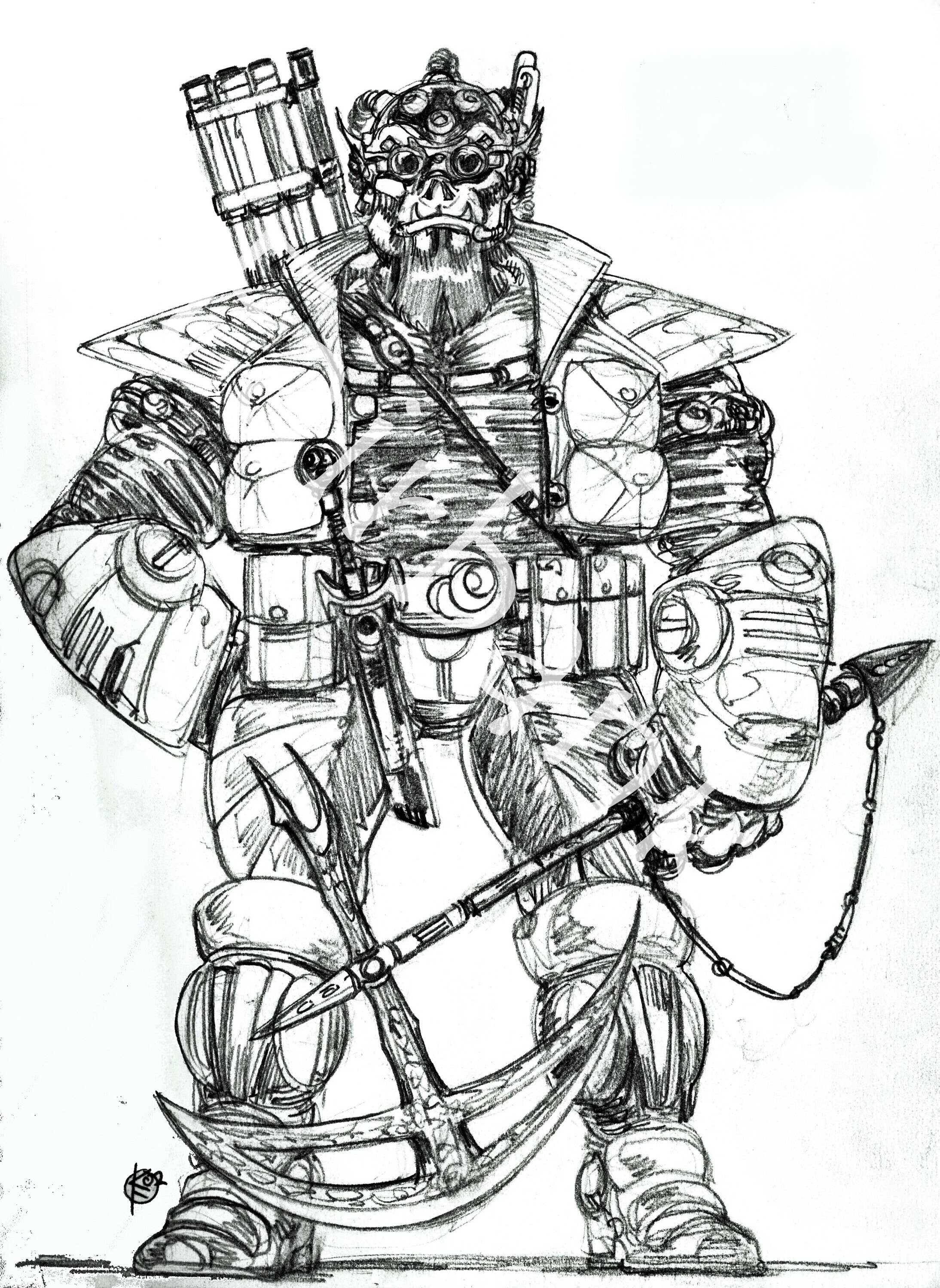 Orcs in Space - Etsy