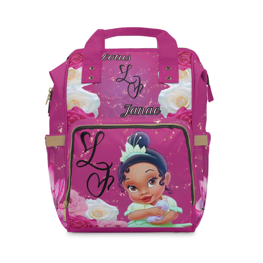 Baby Princess Tiana (lotus Janae) Diaper Backpack - Etsy
