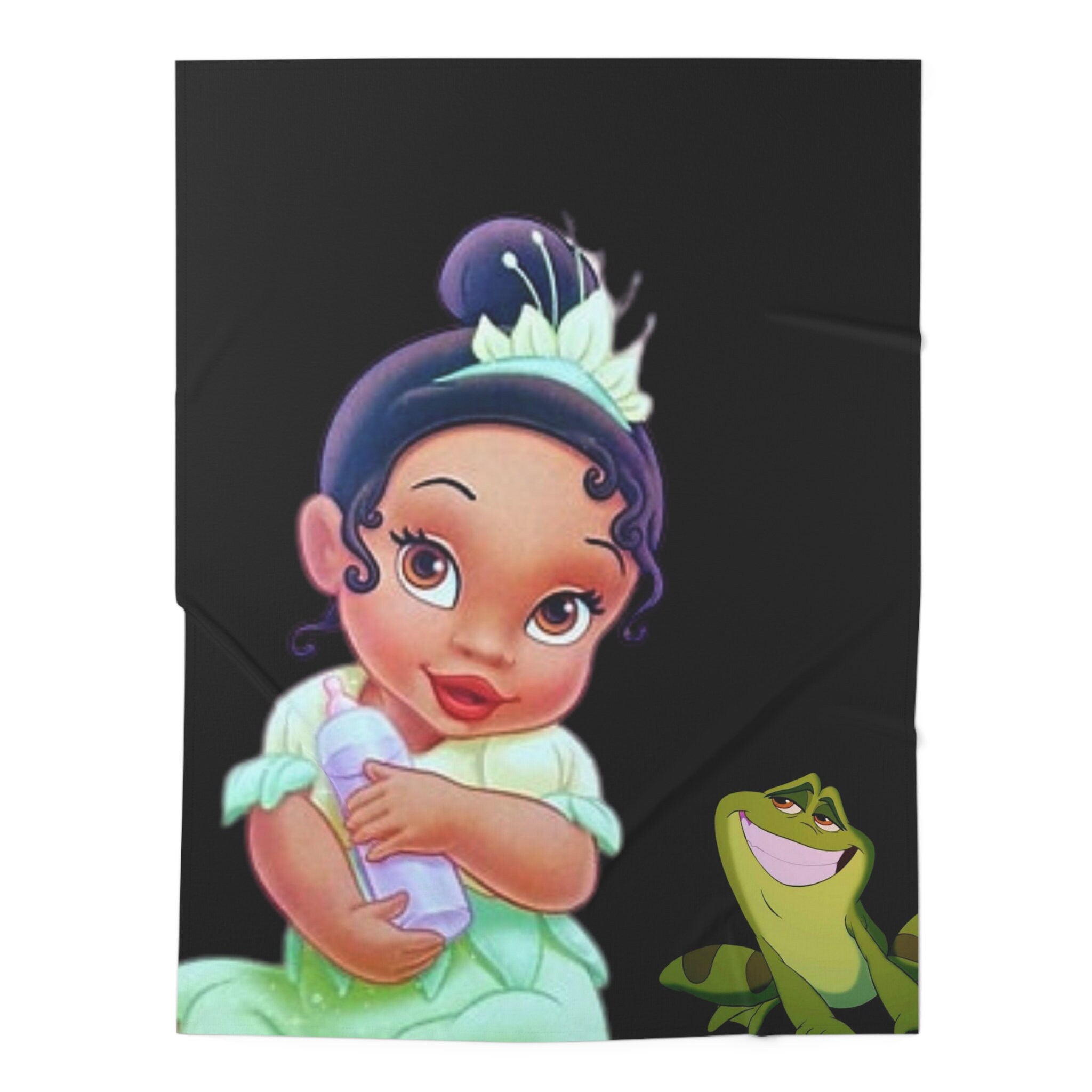 Baby Princess Tiana and the Frog (baby Swaddle Blanket) - Etsy