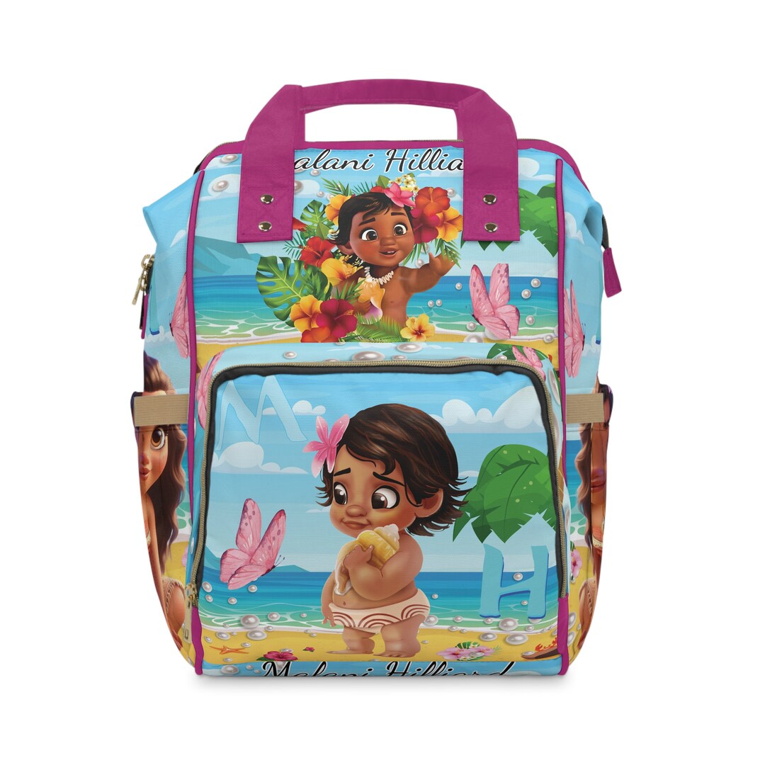 Custom Baby Moana multifunctional Diaper Backpack - Etsy