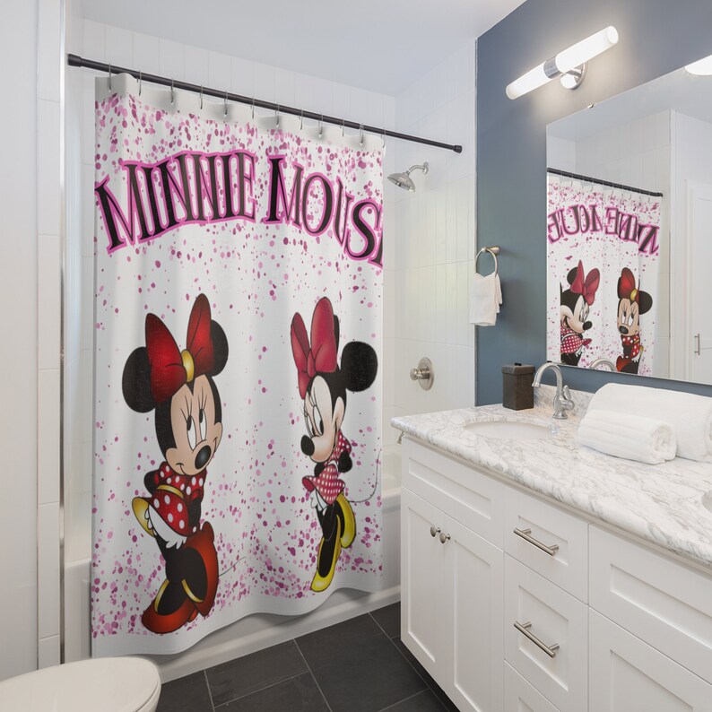 Minnie Mouse (shower Curtains) - Etsy