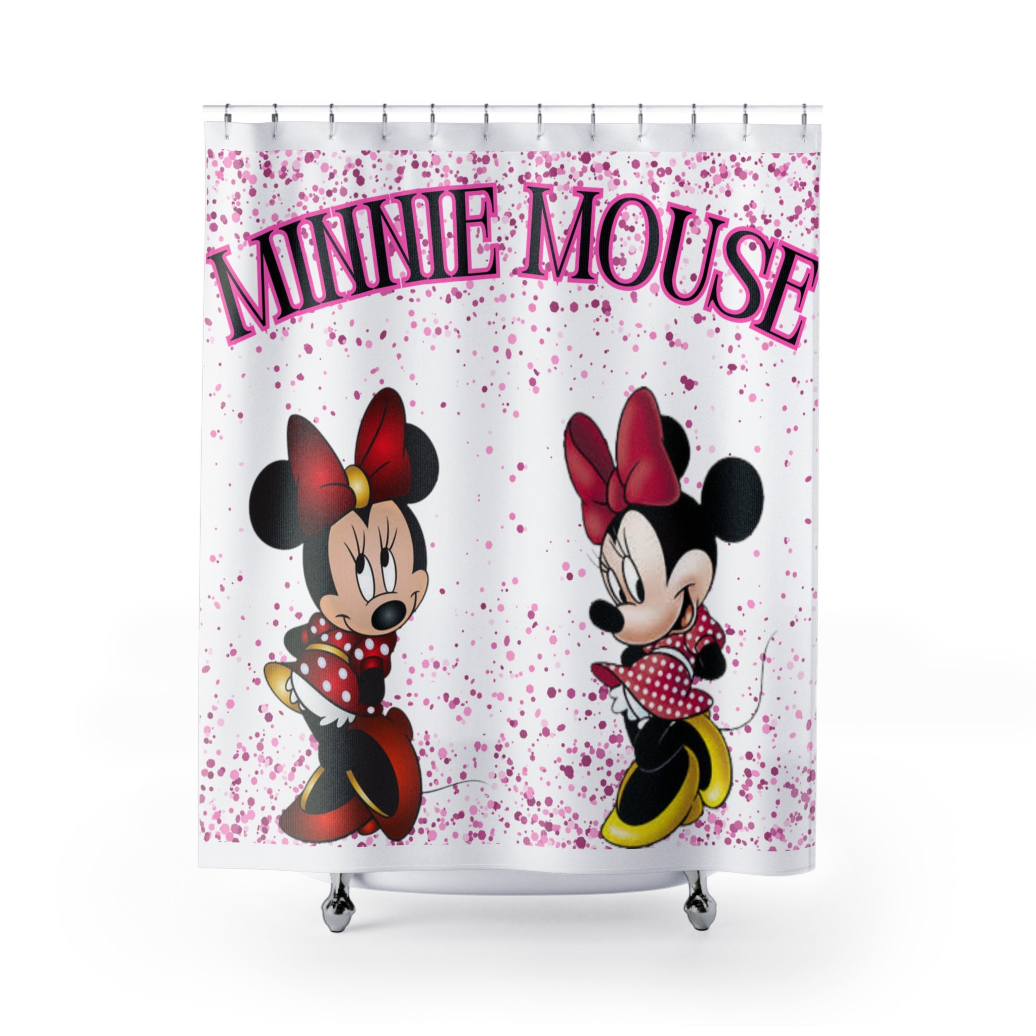Minnie Mouse shower Curtains - Etsy