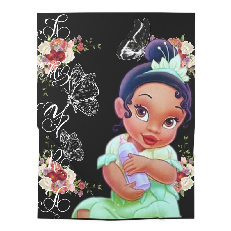 Custom Baby Princess Tiana (baby Swaddle) - Etsy