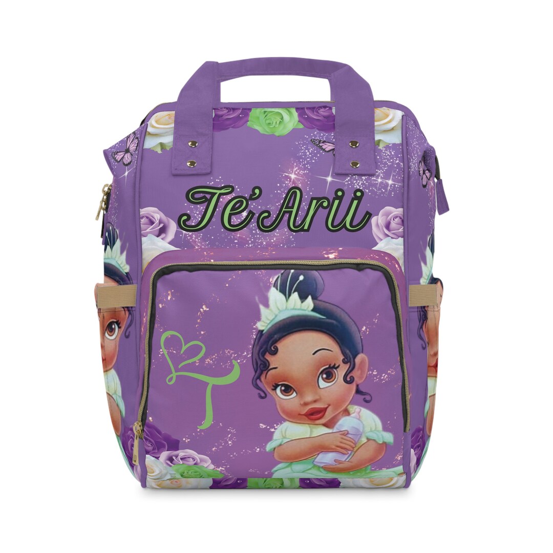 Custom (te'arii) Baby Princess Tiana Diaper Backpack - Etsy