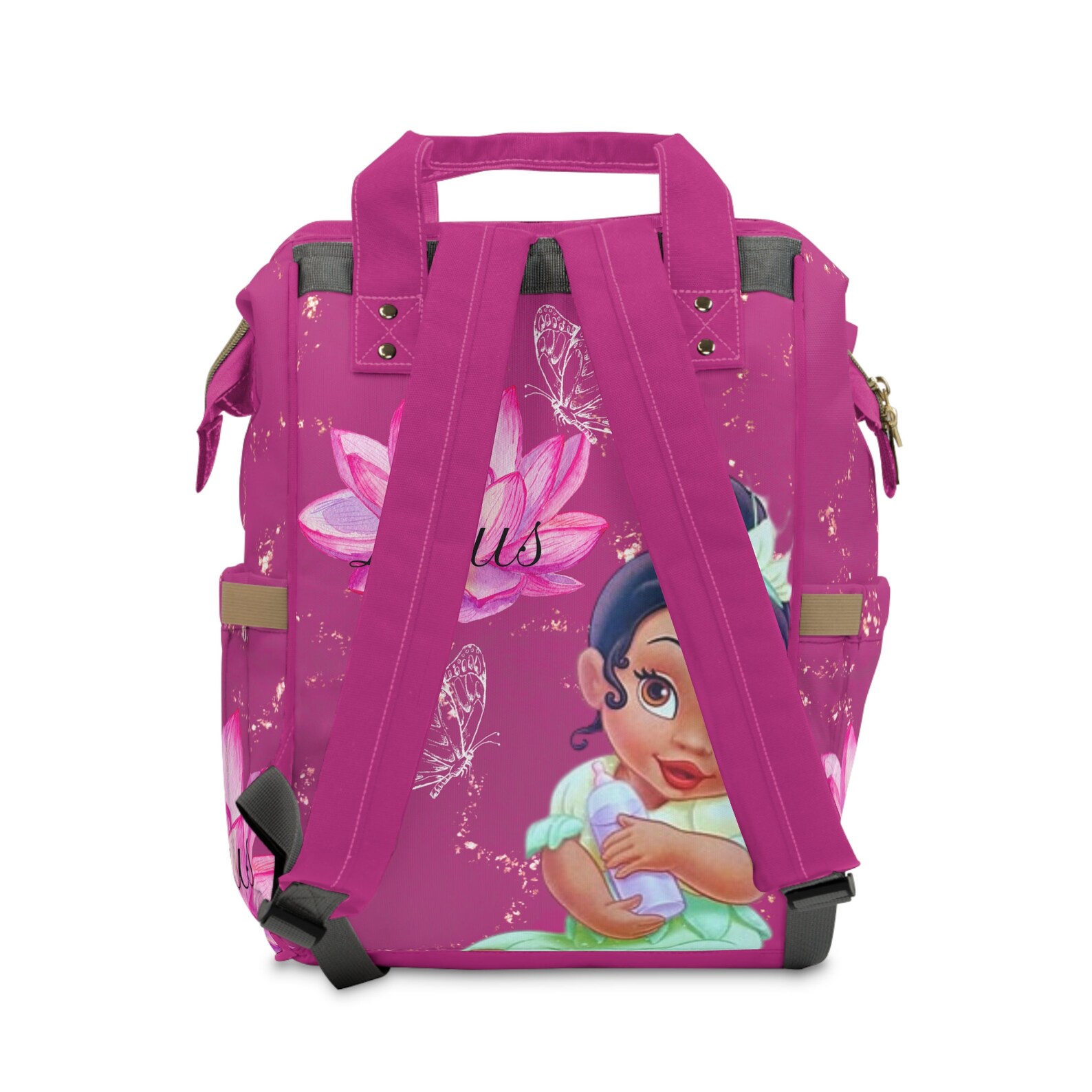 Baby Princess Tiana (lotus Janae) Diaper Backpack - Etsy