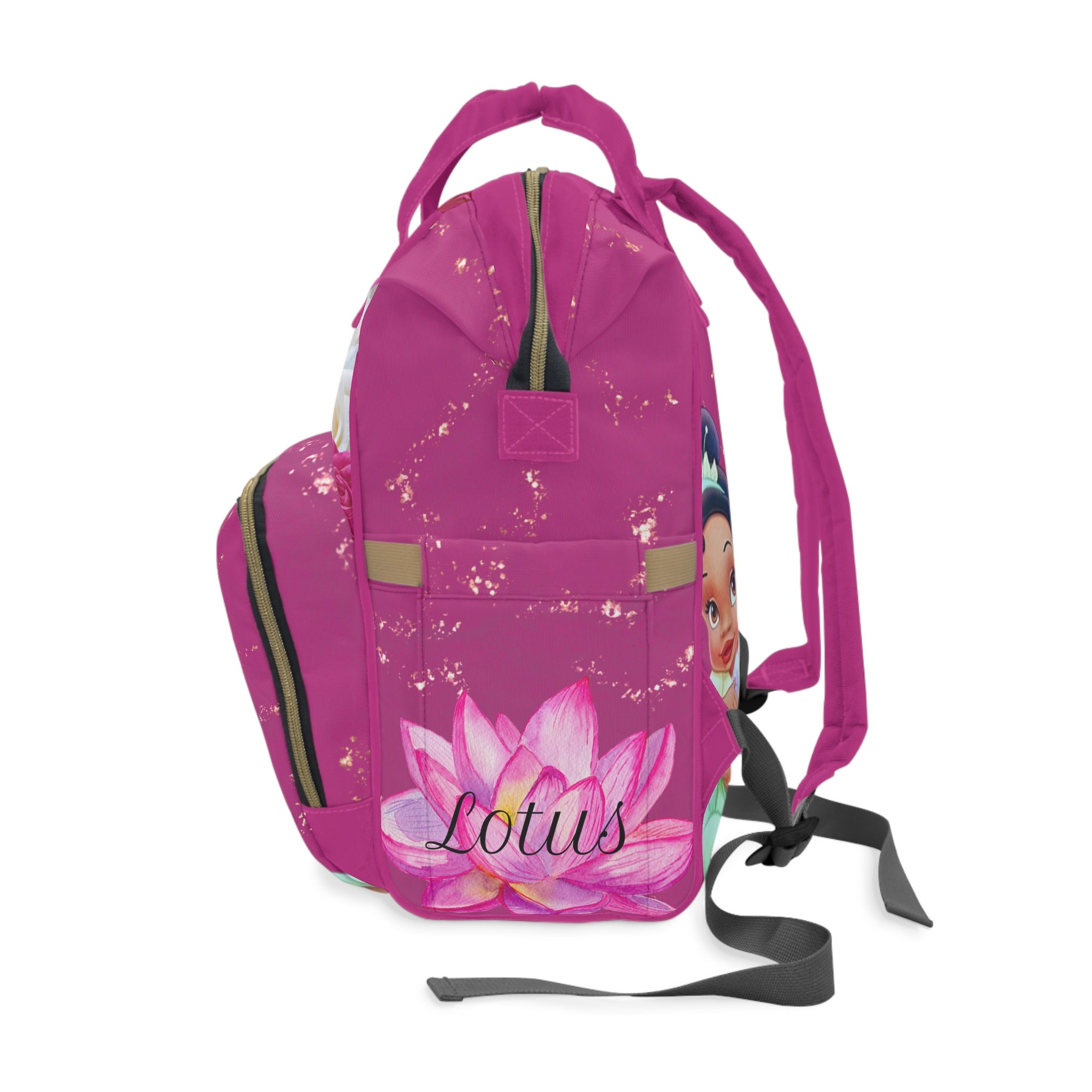 Baby Princess Tiana (lotus Janae) Diaper Backpack - Etsy