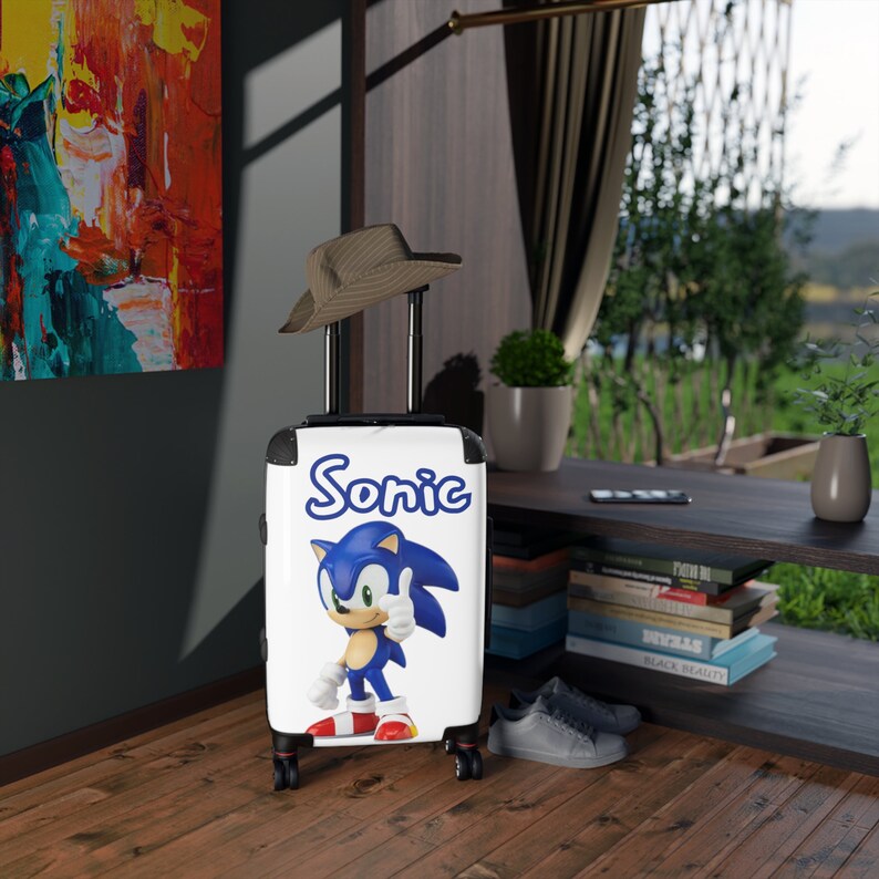 Sonic the Hedgehog (suitcase) - Etsy