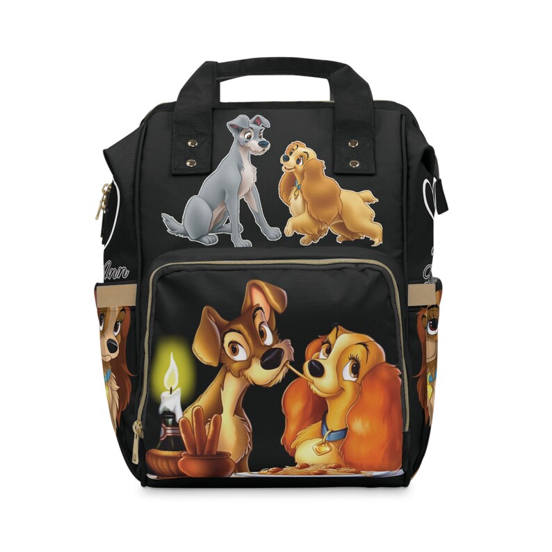 Custom Lady and the Tramp diaper Backpack - Etsy