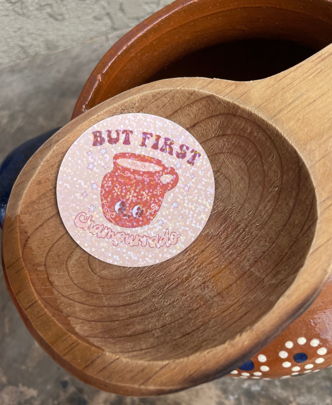 Cute “but First Champurrado “ Sticker - Etsy
