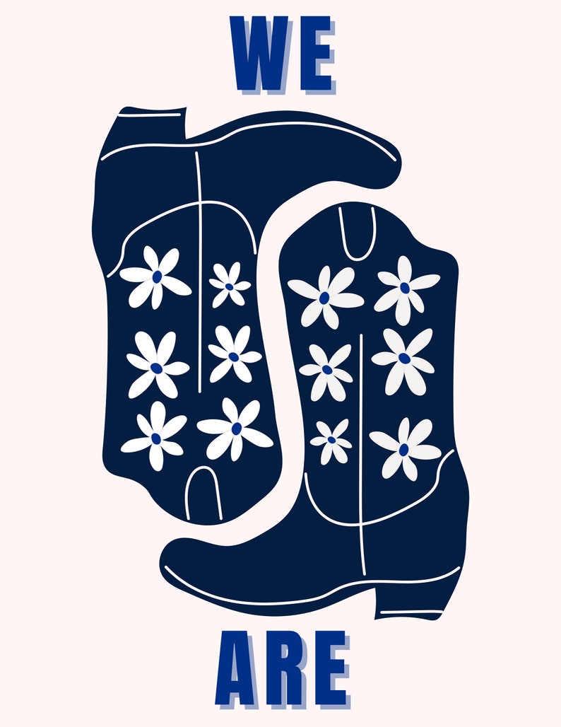 Penn State Poster, Penn State SVG, PSU, College Poster, Cowboy Boots ...