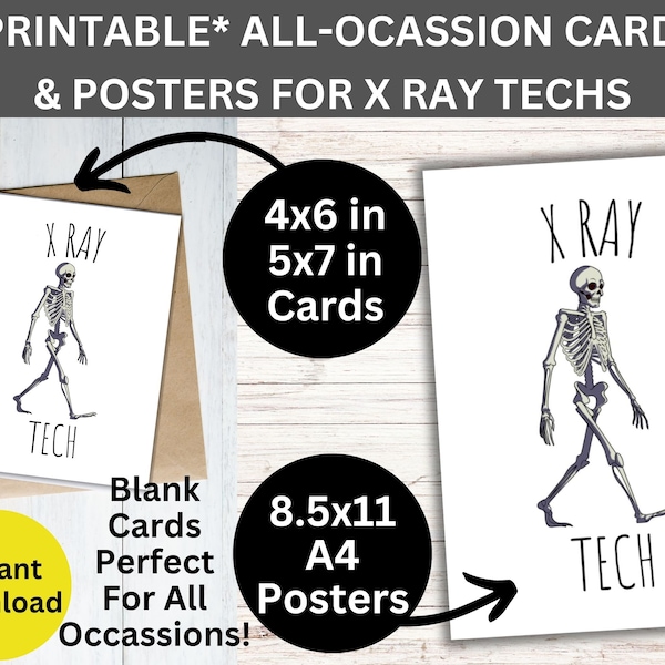 Xray Greeting Cards - Etsy