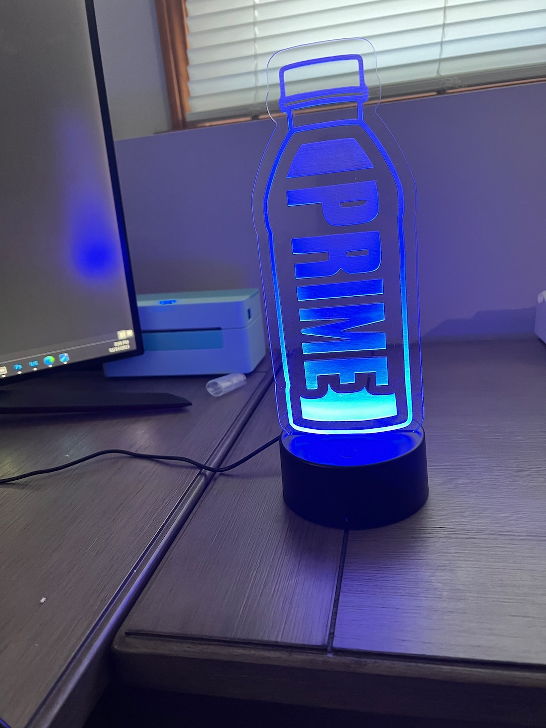 Prime Acrylic LED Light Nightlight Decor - Etsy