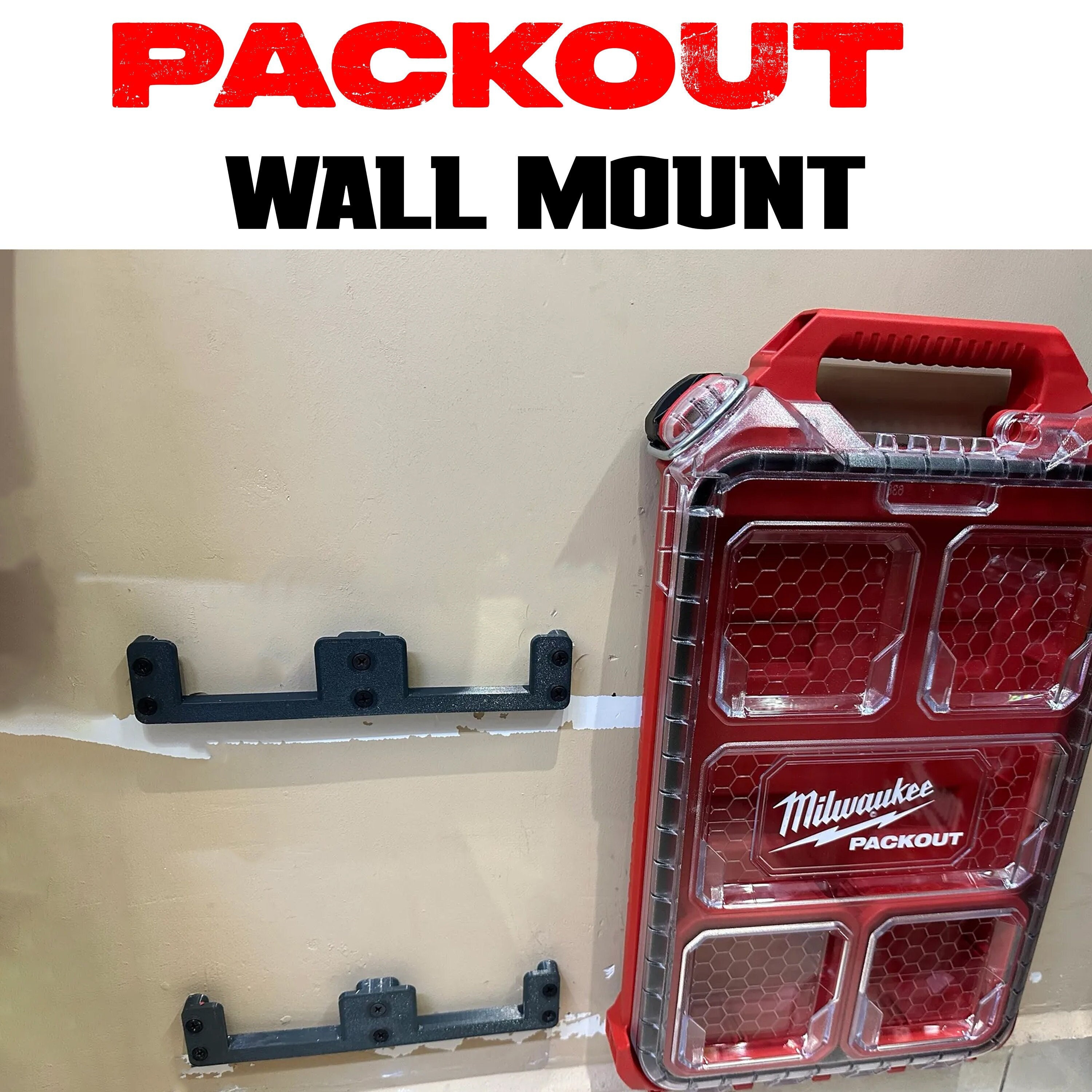 Milwaukee Tools Packout Organizer Wall Mount Brackets. - Etsy