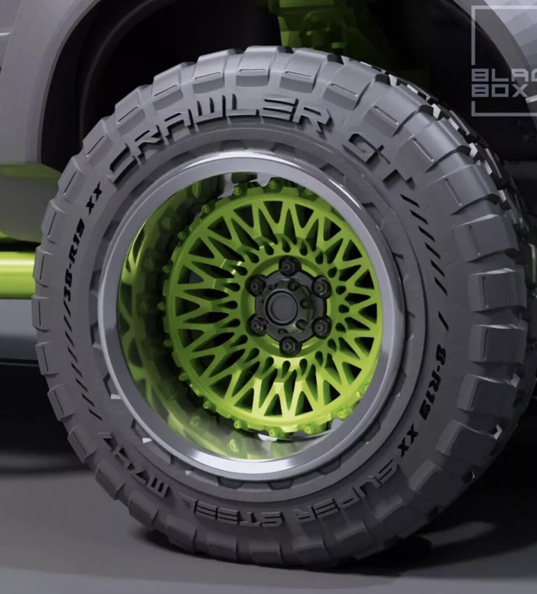 1:24/25 Scale Model Wheels, Boss off Road Front and Rear Set - Etsy