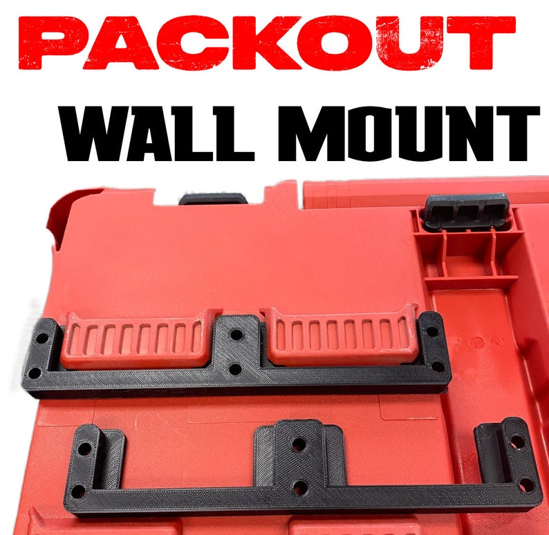 Milwaukee Tools Packout Organizer Wall Mount Brackets. - Etsy