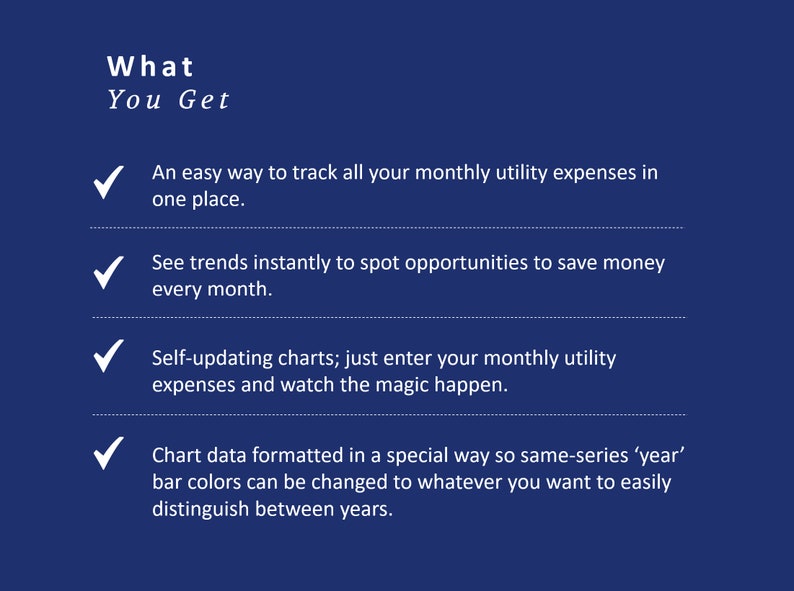 Monthly Utility Expense Tracker Light Mode Spreadsheet | Expense ...