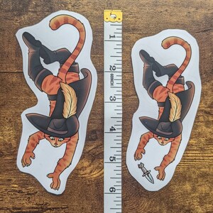 Puss in Boots Keychain Puss and Gatito Blade Connecting Keychain Charm ...