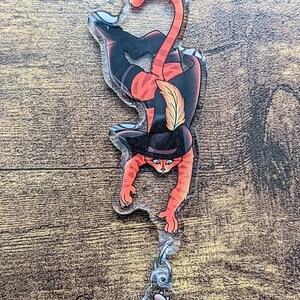 Puss in Boots Keychain Puss and Gatito Blade Connecting Keychain Charm ...