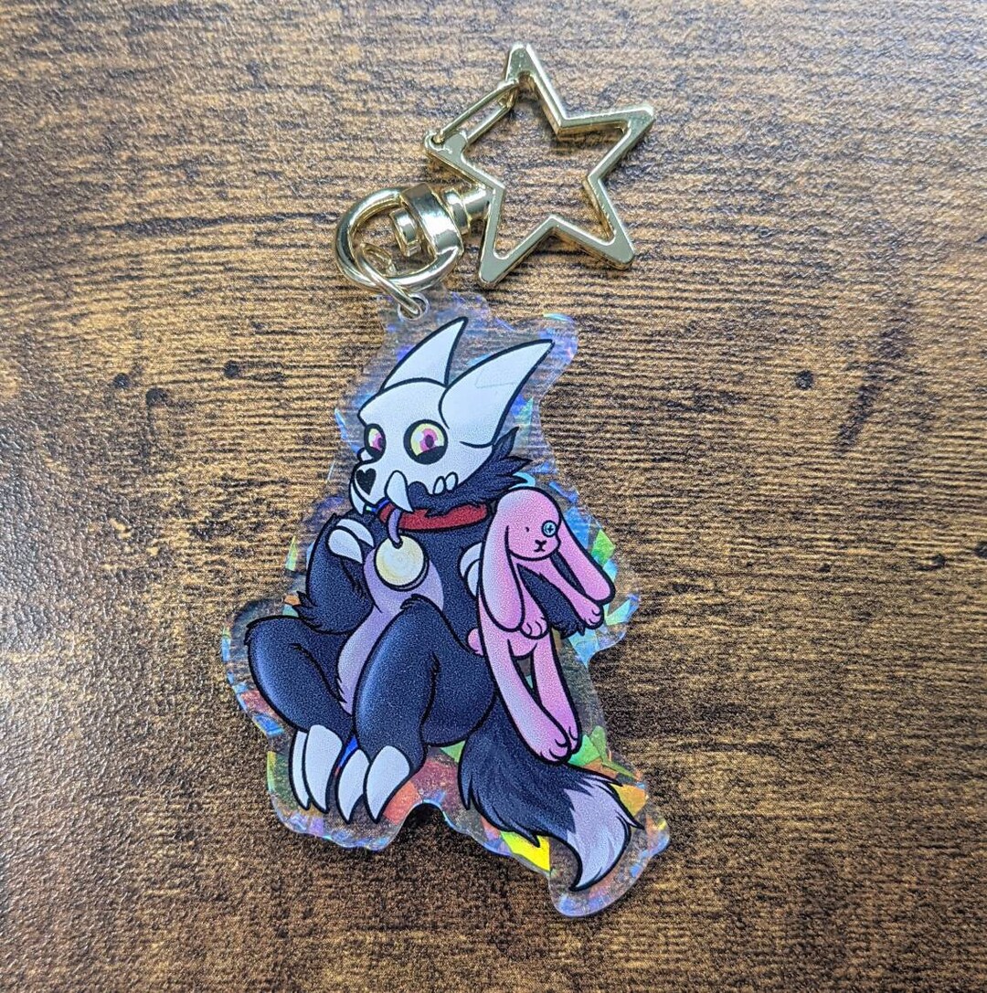 King the Owl House TOH and Francois Keychain Acrylic Double Sided ...