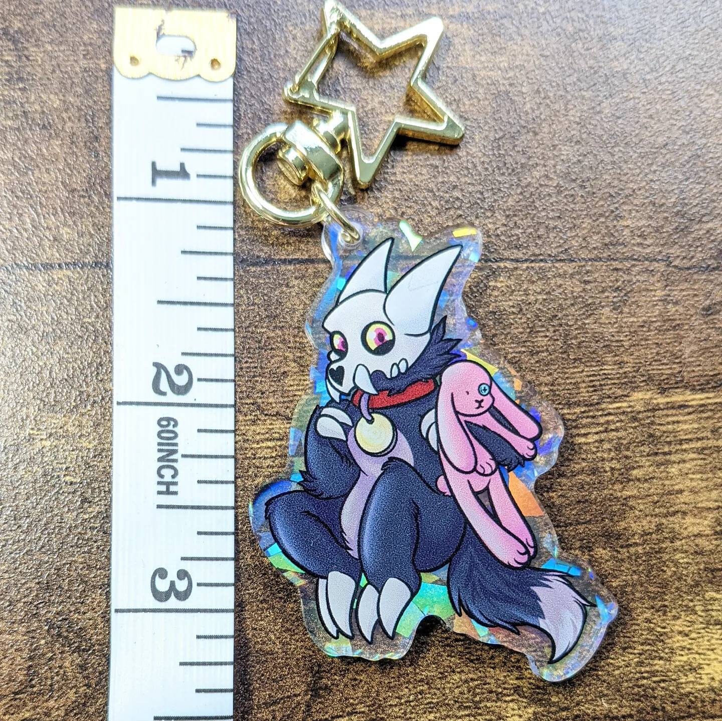 King the Owl House TOH and Francois Keychain Acrylic Double - Etsy Canada