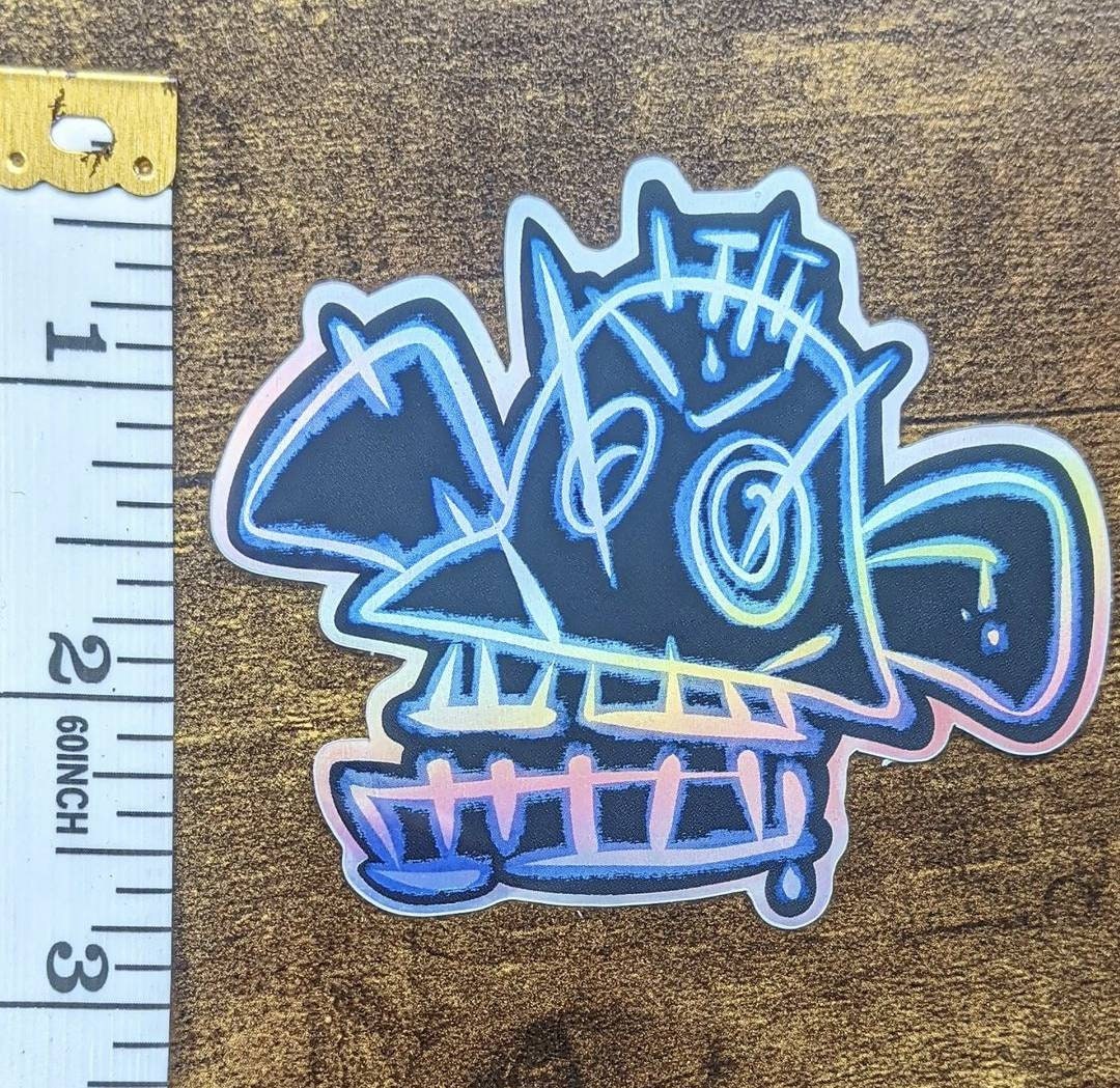 Arcane Vi Jinx Merchandise Jinx Symbol Sticker Holographic - Etsy