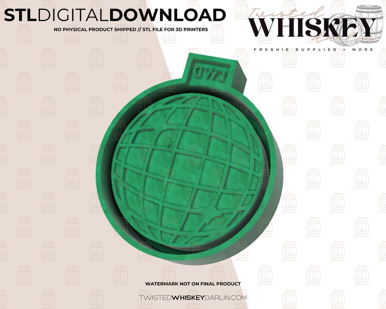 Groovy Disco Ball Multi Dimension // 3D Print File // STL // Freshie ...
