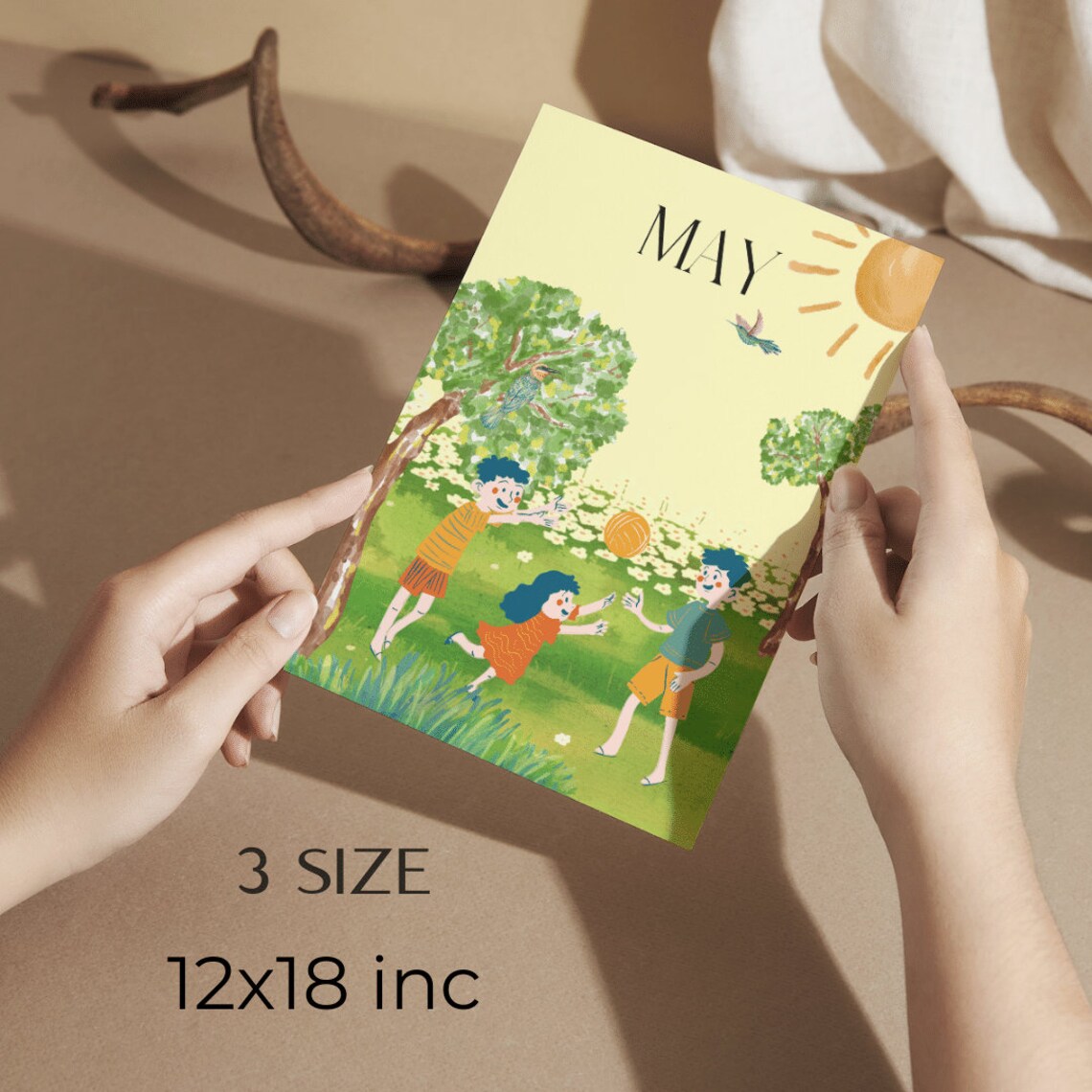 12 Months of the Years Flash Cards, Printable Flash Cards, Months ...