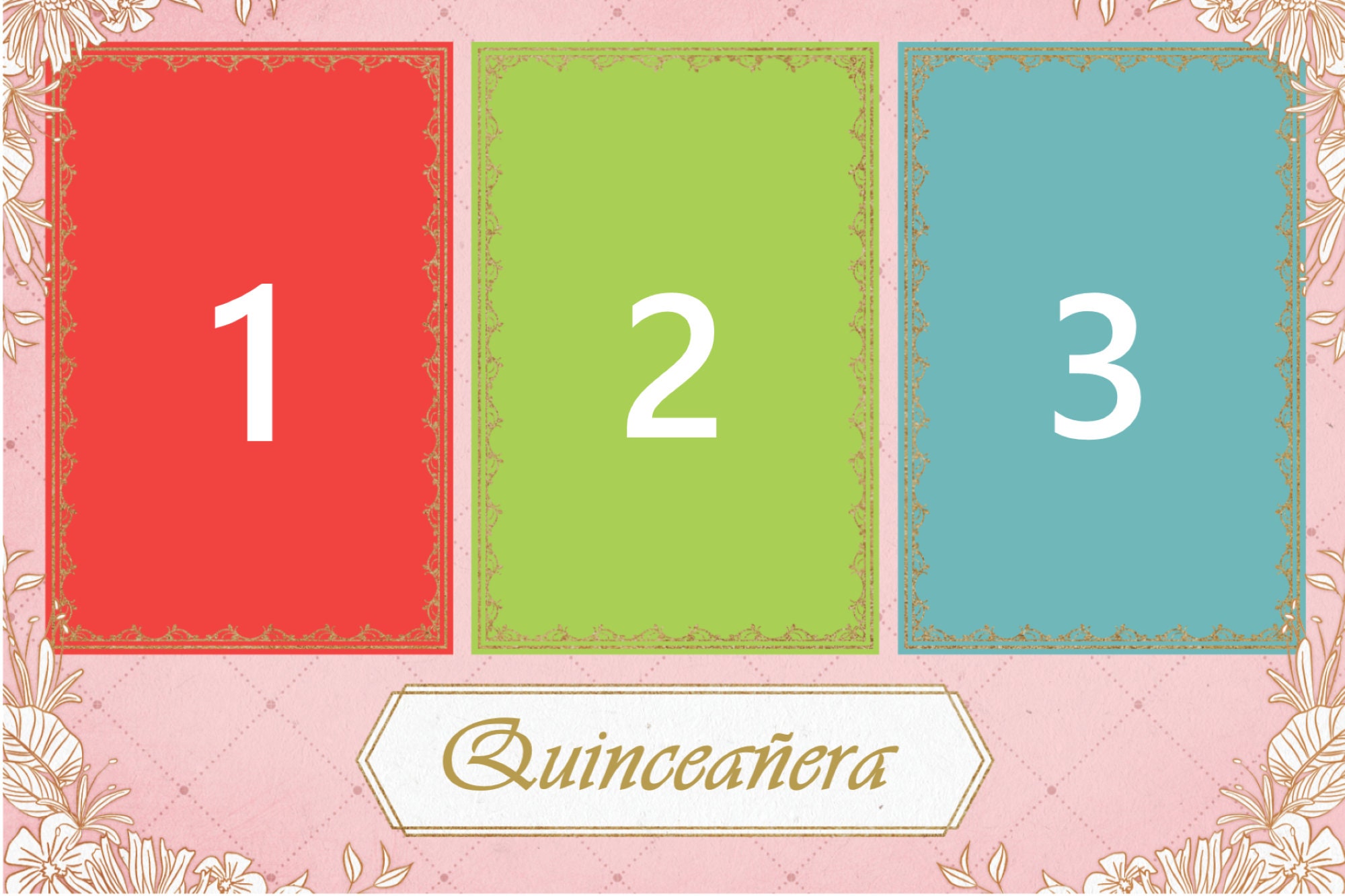 Quinceañera 15nera Quinceanera Photo Booth Template PNG File Digital ...