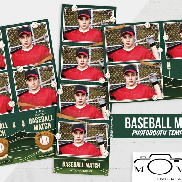 Baseball Photo Booth - Etsy
