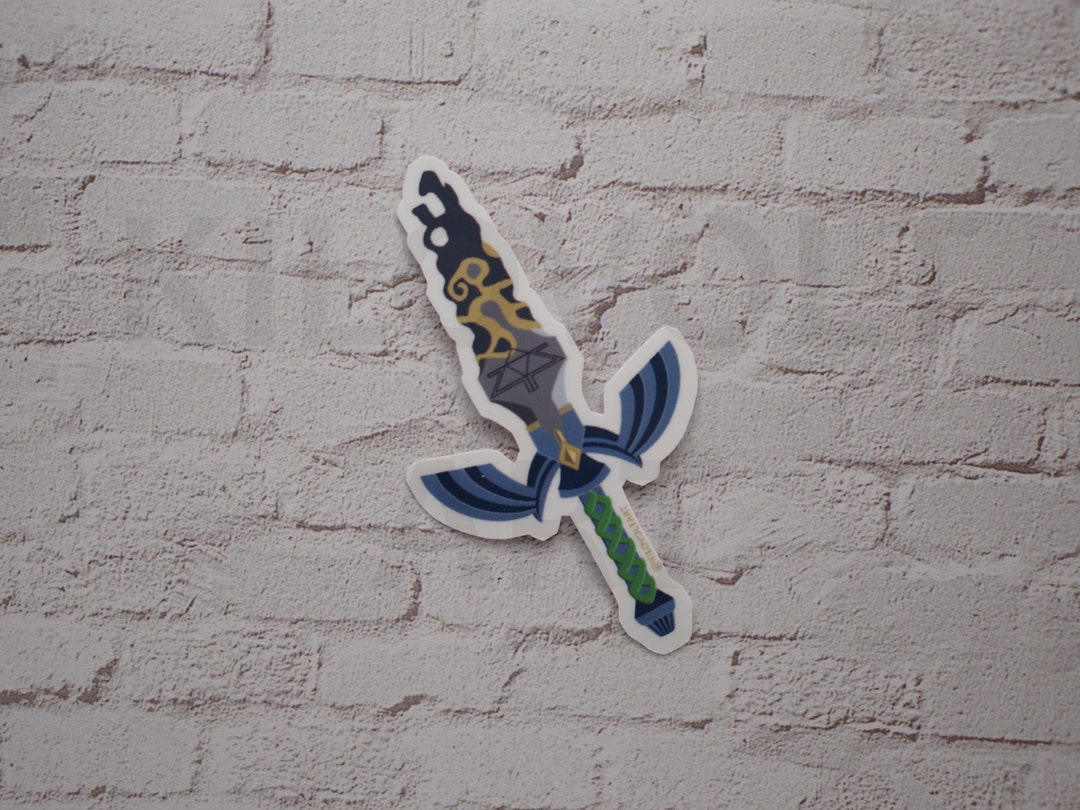 Decayed Master Sword Stickers Legend of Zelda: Tears of the Kingdom ...