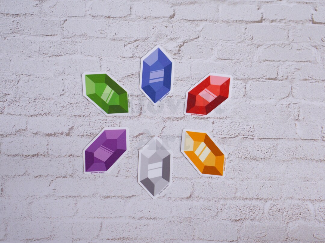 Set of Rupee Stickers! | Legend of Zelda: Tears of the Kingdom ...