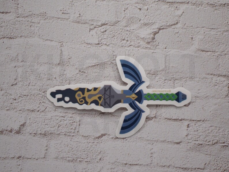 Decayed Master Sword Stickers Legend of Zelda: Tears of the Kingdom ...