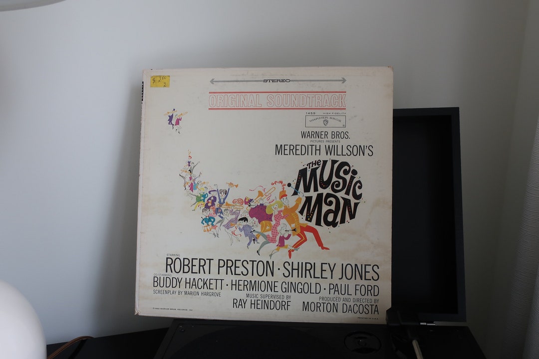 Music Man Vintage 1960 Vinyl Record Favorite Record Gift for Music ...